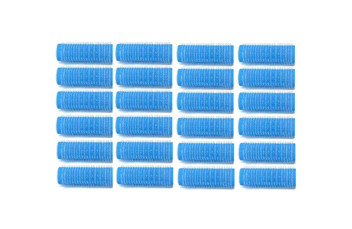 Small Cling Hair Rollers Self Grip Hair Rollers Pro Salon Hairdressing Curlers Assorted Colors -12PC