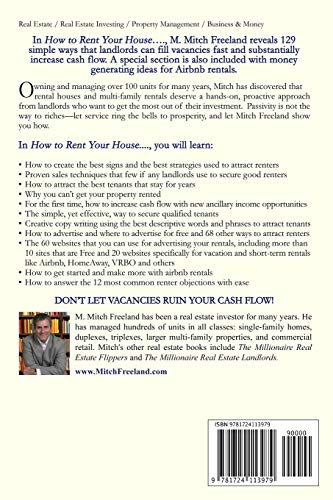 HOW TO RENT YOUR HOUSE, DUPLEX, TRIPLEX & OTHER MULTI-FAMILY PROPERTY FAST!: The Concise Authoritative Owner's Manual for Rental Property: Special Chapter on Airbnb Rentals