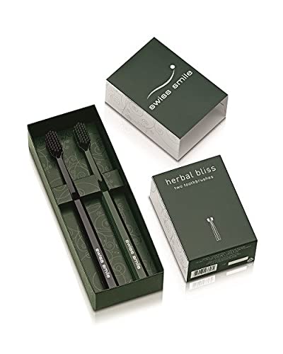 SwissSmile Herbal Bliss Duo Toothbrush, 2 Pack