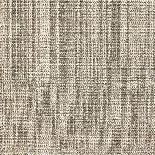 Amazon Basics Upholstered Tufted Storage Ottoman Footstool, 20"H, Burlap Beige