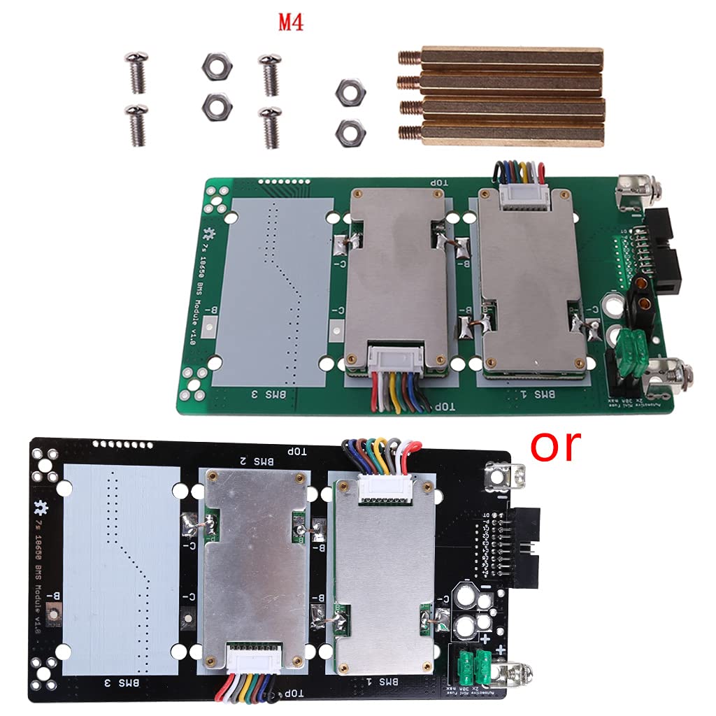 7S Power Wall Balancer Module Power Bank Case 18650 29.4V Battery Holder 20A 40A 60A Battery Box Protection Board Main Board Inverter Motherboard Generator Controller chip Onboard Converter Power