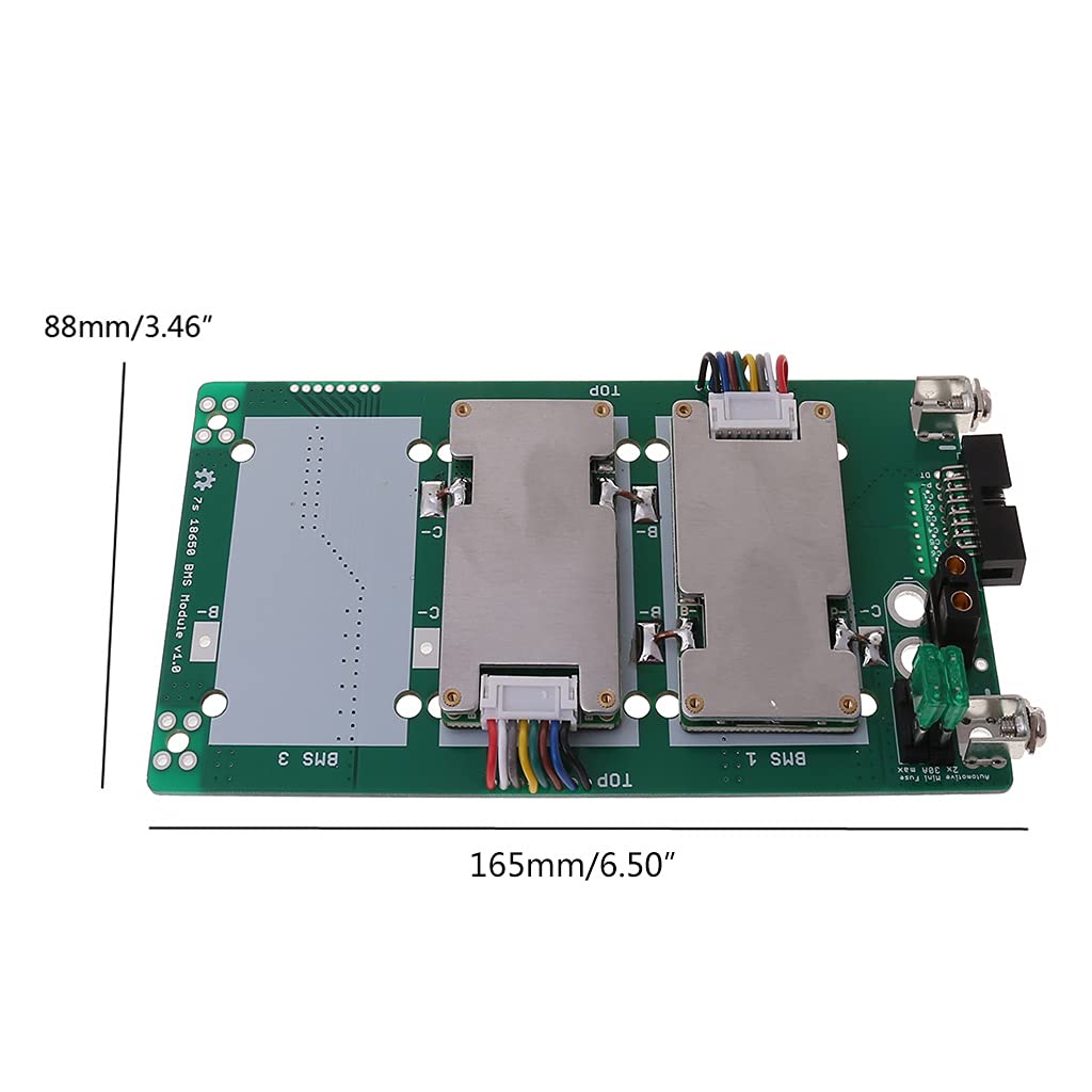 7S Power Wall Balancer Module Power Bank Case 18650 29.4V Battery Holder 20A 40A 60A Battery Box Protection Board Main Board Inverter Motherboard Generator Controller chip Onboard Converter Power