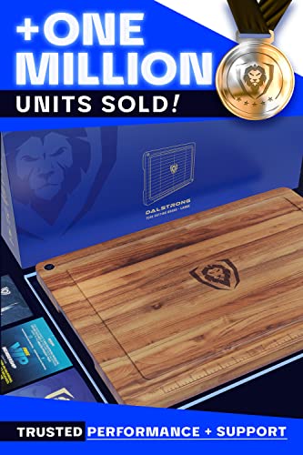 DALSTRONG Teak Wood Cutting Board - 22" x 15" Large Size - Tight Wood Grain - - Laser-Engraved Measurements & Juice Groove - Kitchen Chopping Board - Serving - Large Cutting Boards - Gift Packaging
