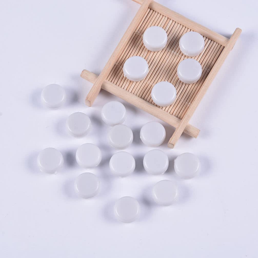 100pcs Boxes Rattle Box Baby Noisemaker Plastic Ring Boxes Baby Rattle Toy Rattle Toys for Infant Plush Toy Replacement White Noisemakers Toy Accessory Rattle Toys for Baby