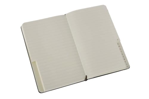 Moleskine PRO Address Book, Hard Cover, Pocket (3.5" x 5.5") Black, 192 Pages