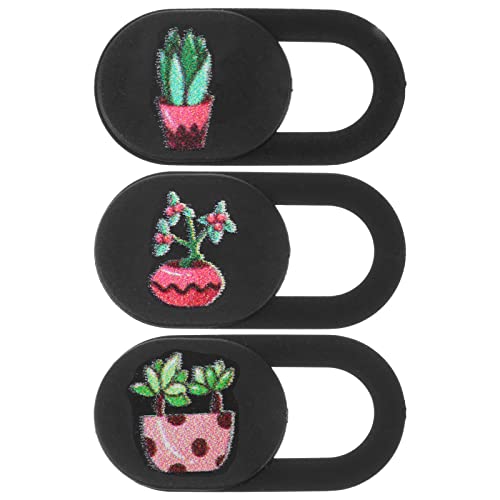 PartyKindom 3Pcs Camera Cover Tablet Webcam Lids Smartphone Privacy Covers Computers laptops Phone Webcam Cover Camera Slide Blocker phablet Mobile Phone Supplies Cell Phone abs Plastic