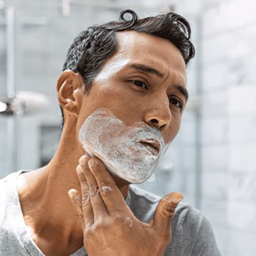 Oars + Alps Soothing Men's Shaving Cream, Dermatologist Tested and Infused with Aloe and Coconut Oil, Fresh Ocean Splash Scent, TSA Friendly, 3.4 Oz, 2 Pack
