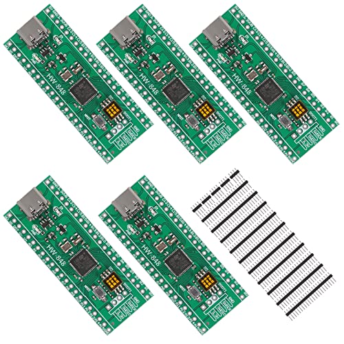 AITRIP 5PCS STM32F401 Development Board STM32F401CCU6 STM32F4 Development Board Plate Learning Board Plate for Arduino