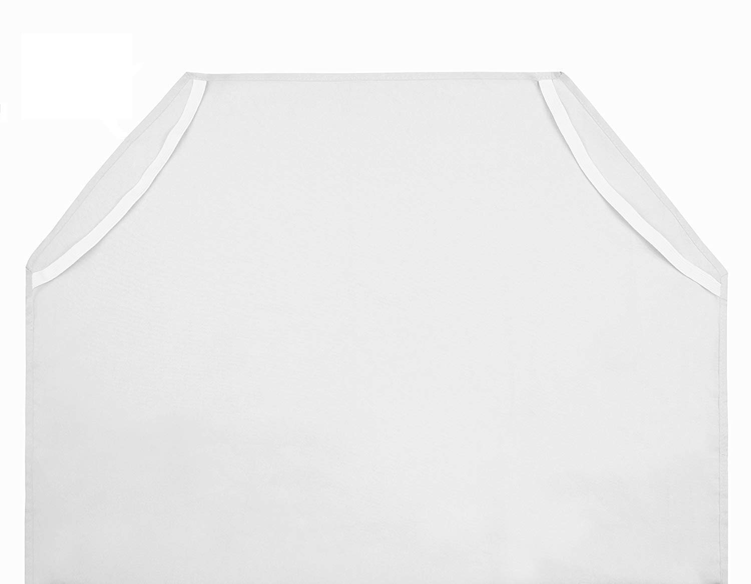 Daycare Cot Bed Sheets - White 23" x 52" - Pack of 24 Cot Sheet - 100% Egyptian Cotton with Elastic Straps for Extra Security - Toddler/Pre-School/Guest Bed/Standard Size Cot Sheet for Daycare
