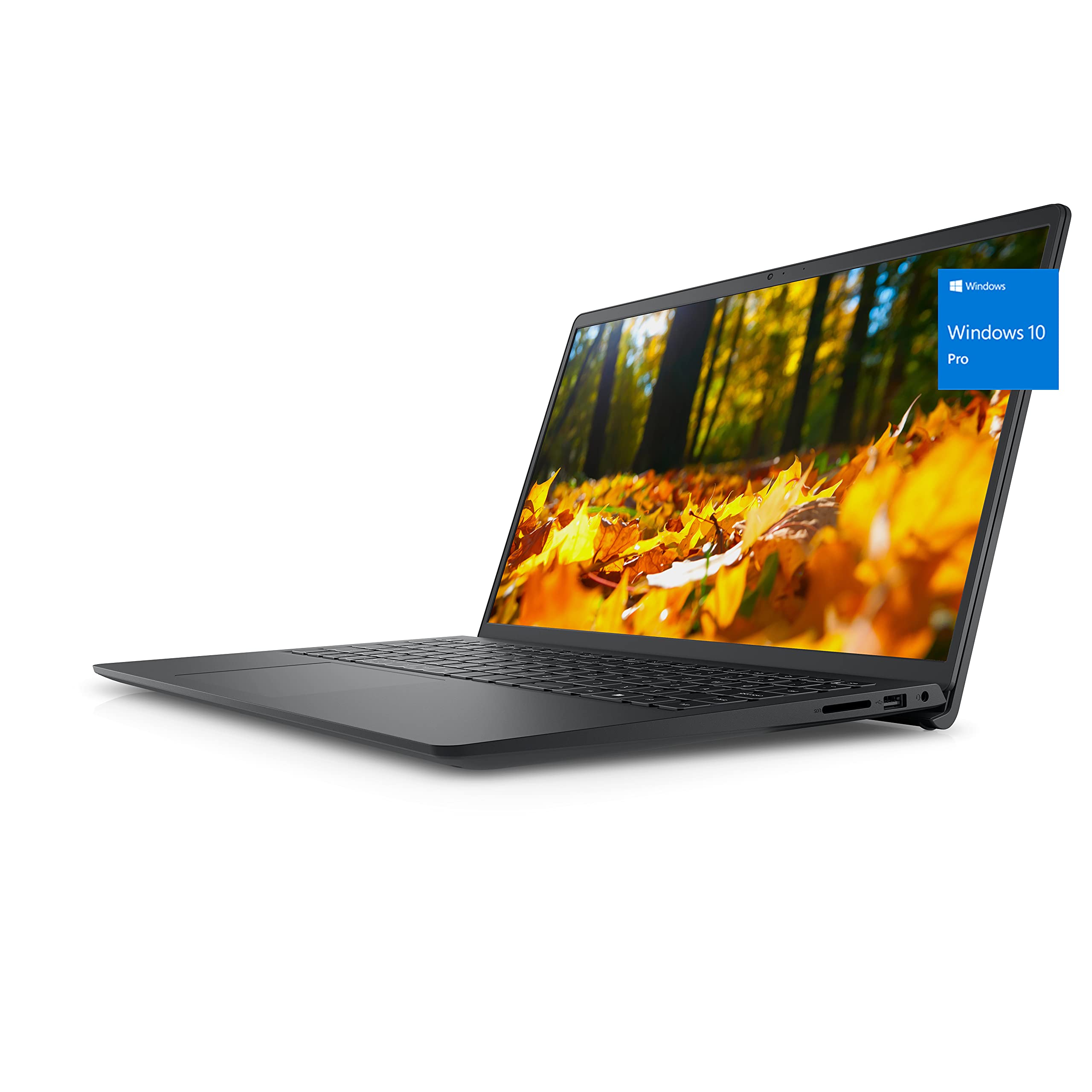 Dell 2021 Inspiron 3510 15.6" HD Business Laptop, Intel Celeron N4020 Processor, 16GB DDR4 RAM, 1TB Hard Disk Drive, Webcam, WiFi, HDMI, Bluetooth, Win10 Pro, Black