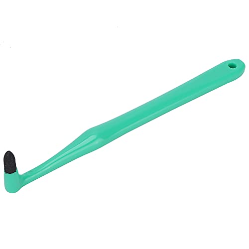 Tooth Stain Remover, Portable Washable Tartar Eraser Ergonomics Reusable Remove Tartar for Tooth Cleaning(green)