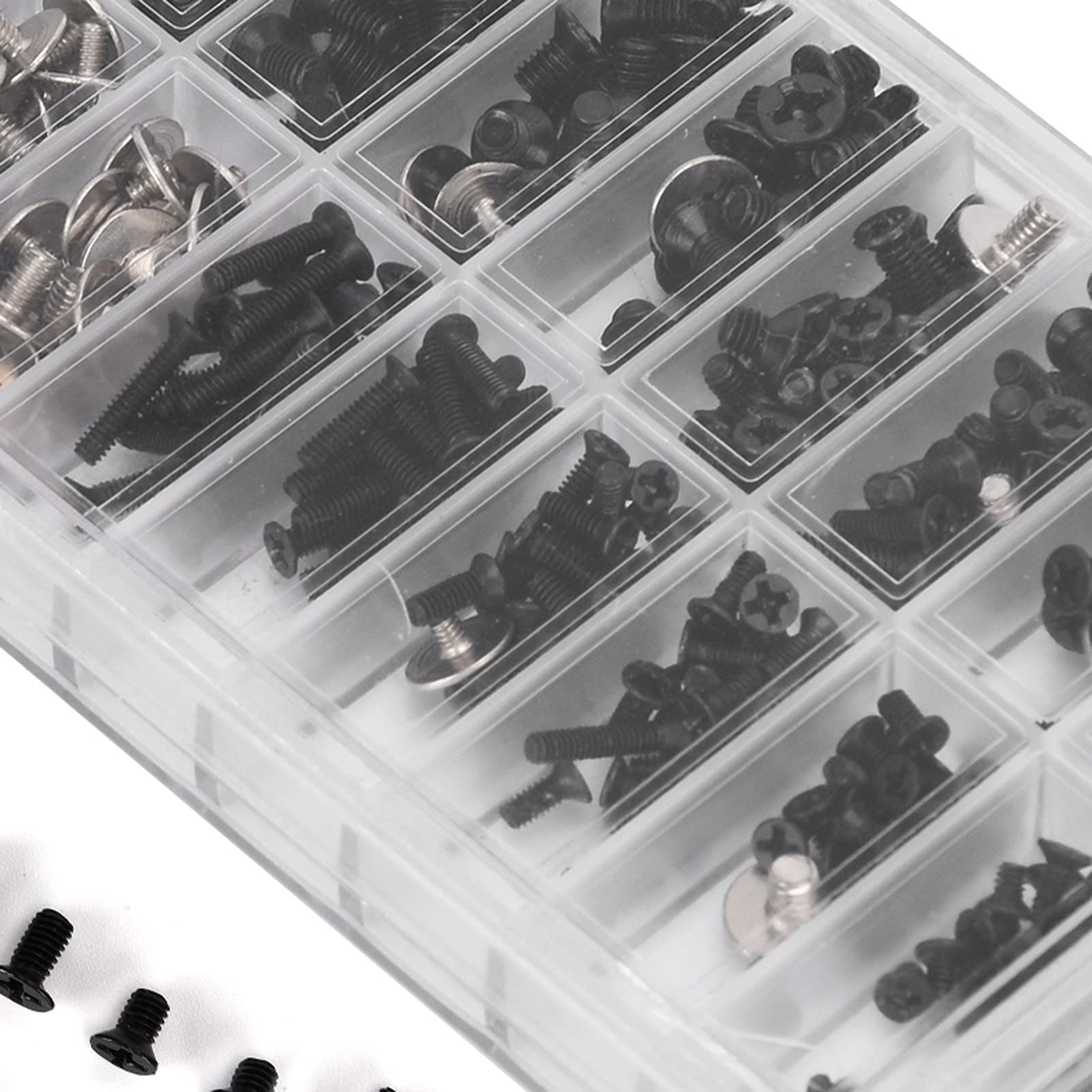 Micro Repair Screws, Computer Screw Kit M2 M2.5 M3 Multiple Sizes for Electronic Product Maintain