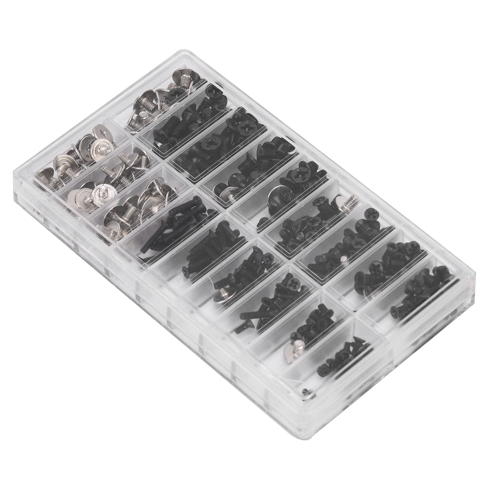 Micro Repair Screws, Computer Screw Kit M2 M2.5 M3 Multiple Sizes for Electronic Product Maintain