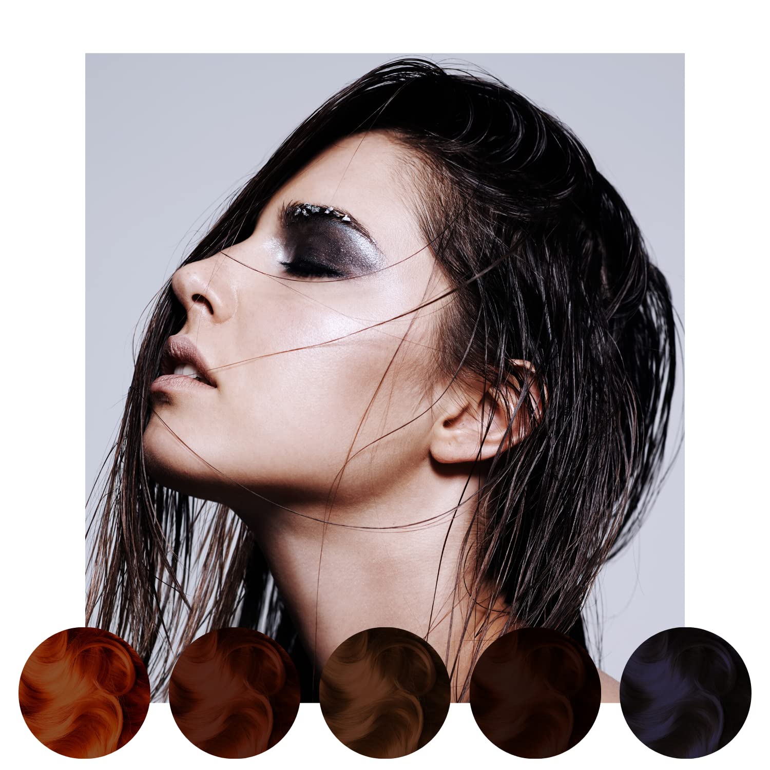 MANIC PANIC Cattail Medium Brown Hair Dye - Supernatural - Semi Permanent Mid-toned Chocolate Brown Hair Color For Women And Men - Vegan, PPD & Ammonia Free (4oz)
