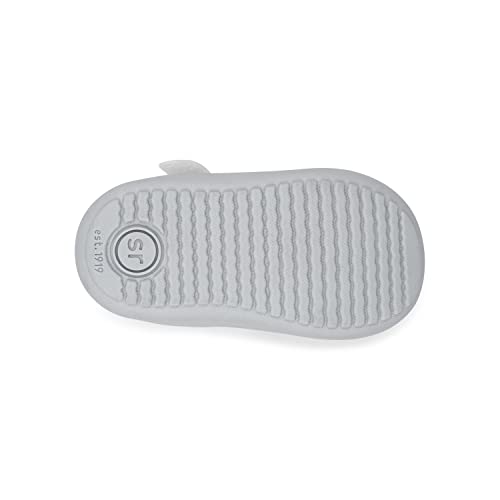 Stride Rite 360 Girls Cheyenne Mary Jane Flat, White, 5 Toddler US