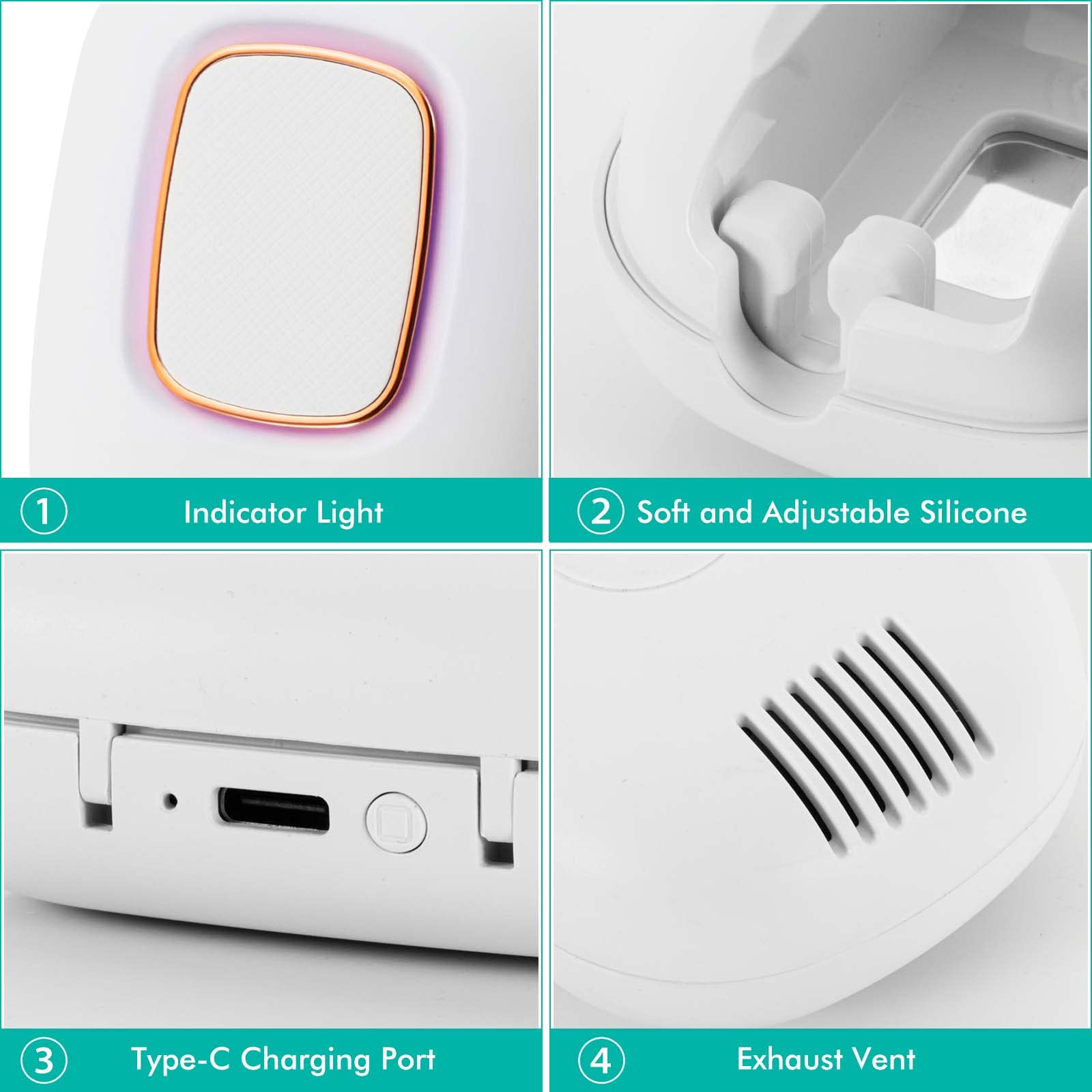 MIKICARE Mini Toothbrush Cover T3 – 3 in 1 Function with Magnetic Sticker, Personal Toothbrush Case for Household & Travel (White)