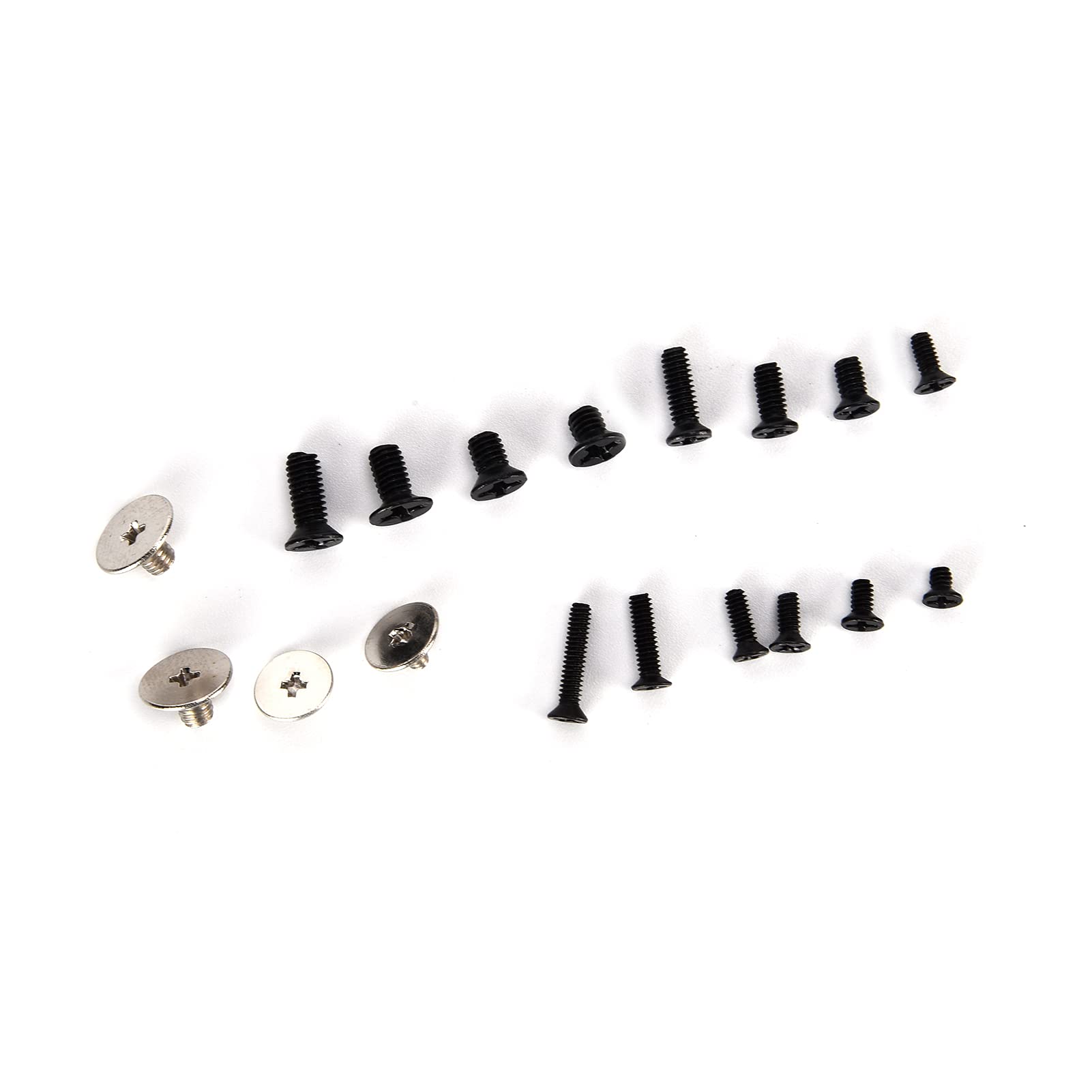 360Pcs M2 M2.5 M3 Cross Screw Kit Computer Screws Kit Alloy Steel Micro Cross Screw Assortment Set Fasteners