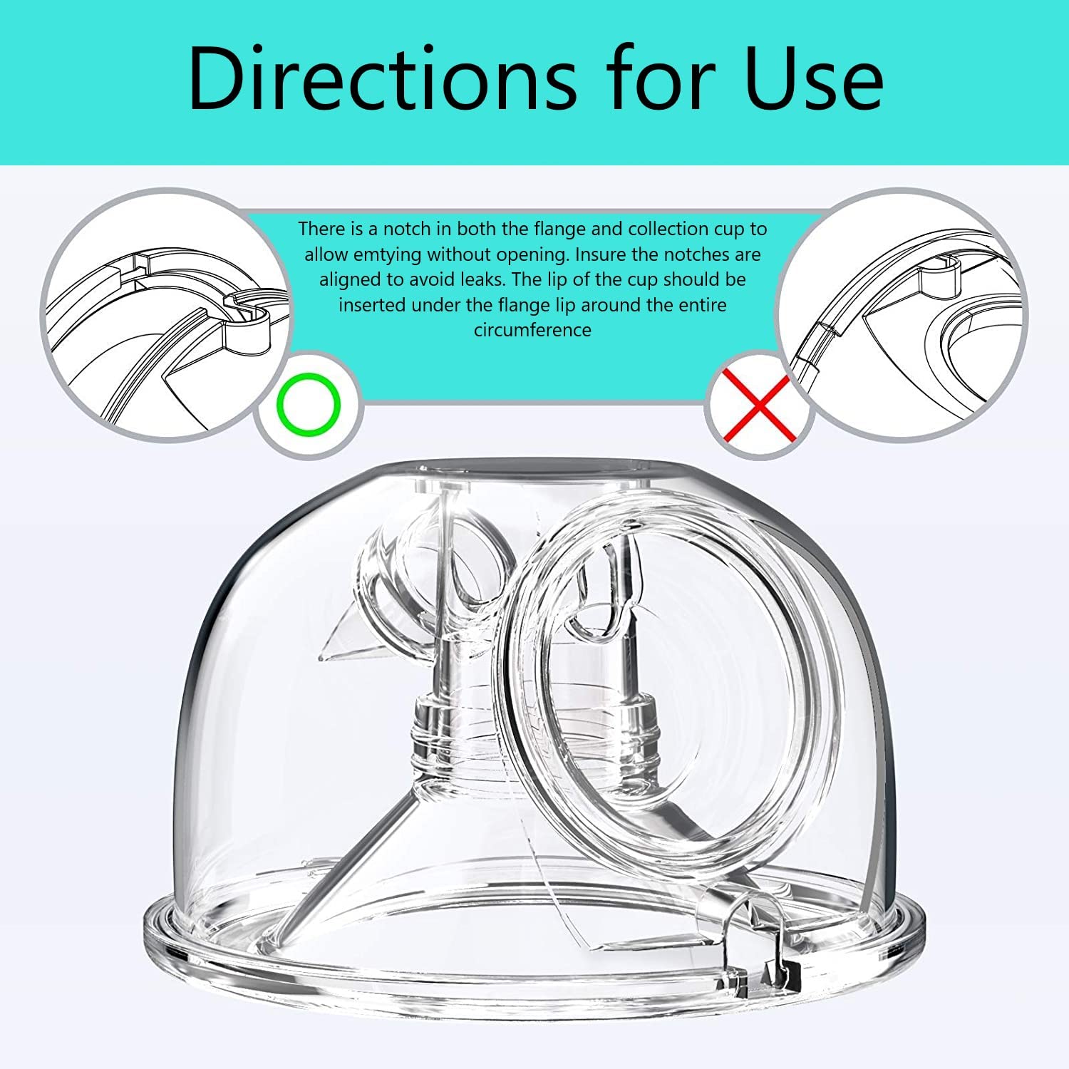 VitaMia Wearable Wireless Double Electric Breast Pump, 16 Levels 3 Modes, Quiet & Vibration- Free Breastfeeding, Silicone Breast Shield, Long Battery Life, Portable & Hands Free