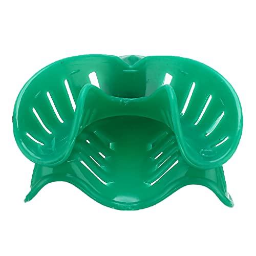12Pcs Dental Impression Trays Plastic Teeth Holder Kit Dental Trays Materials Oral Care