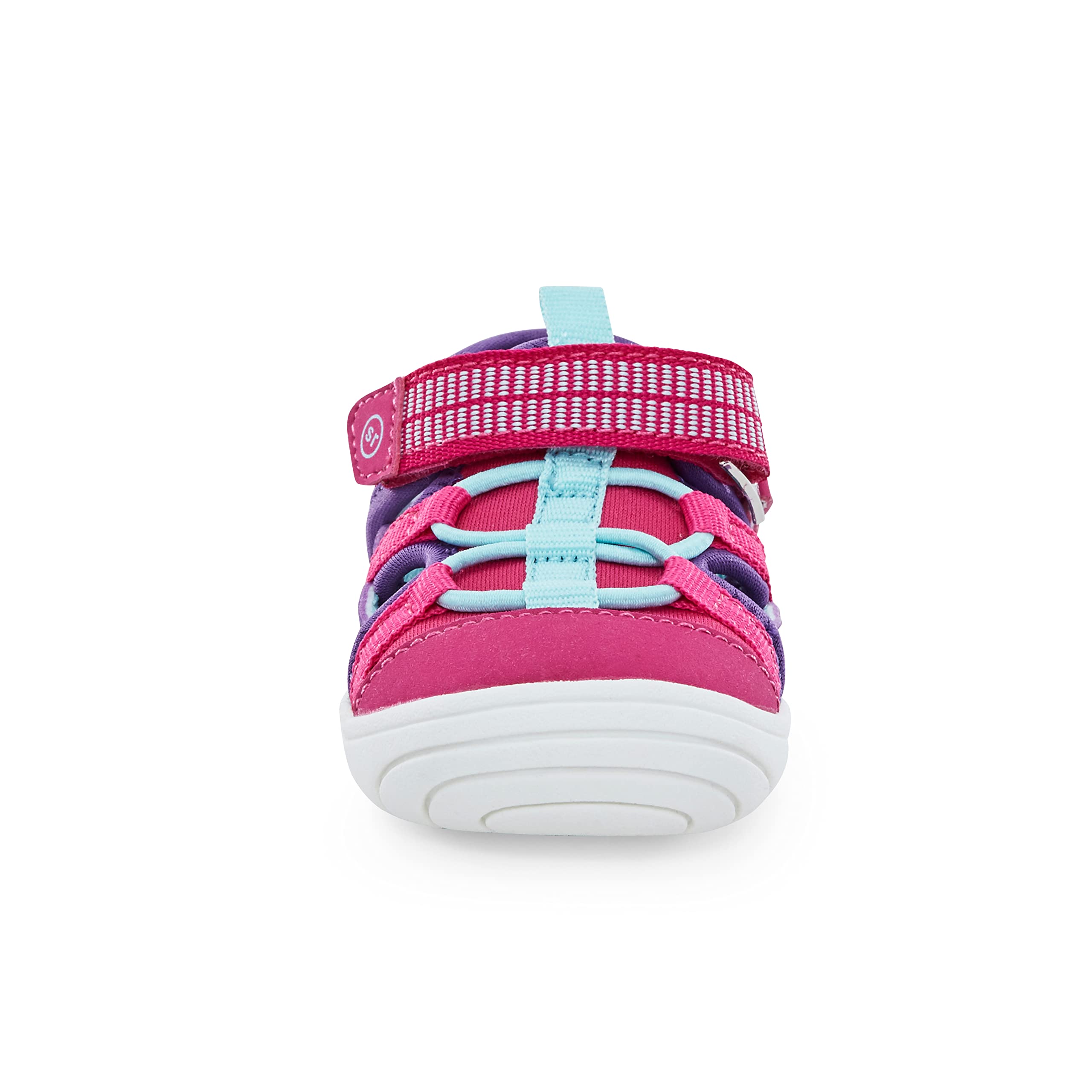 Stride Rite 360 Girls Blake Sneaker, Fuschia, 3 Infant