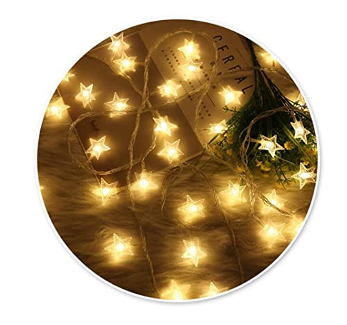 Mengersi Bed Canopy for Girls with Stars String Lights,Decor Bed Drapes-Double Layer Mesh Dreamy Bed Netting Use to Cover The Baby Crib, Kid Bed Single to King Size -Extra Large (Gray Blue and White)
