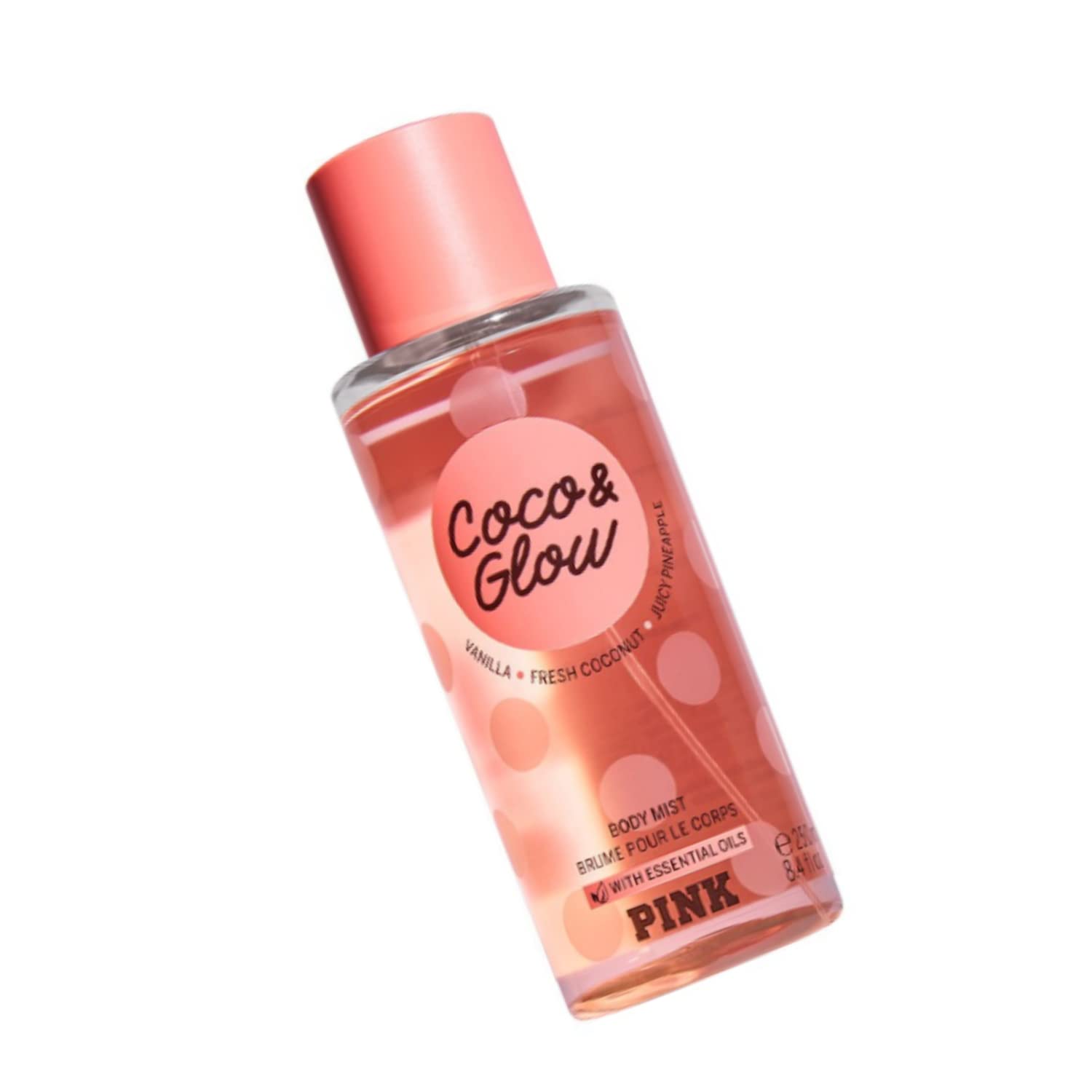 Victoria's Secret Pink Coco & Glow Mist for Women, 8.4 Ounce (Coco & Glow)