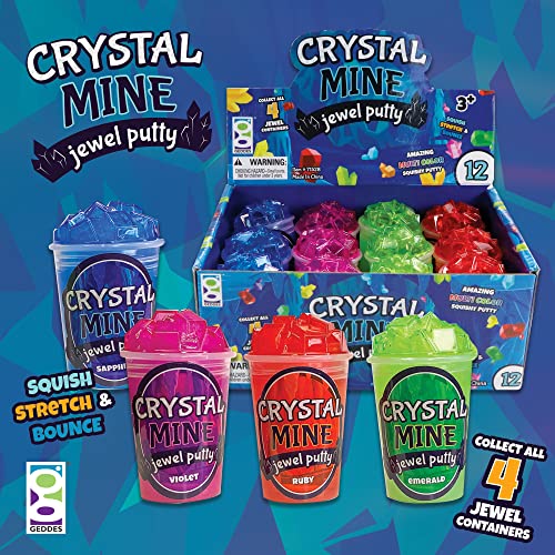 Raymond Geddes Crystal Mine Jewel Putty (Pack of 12)