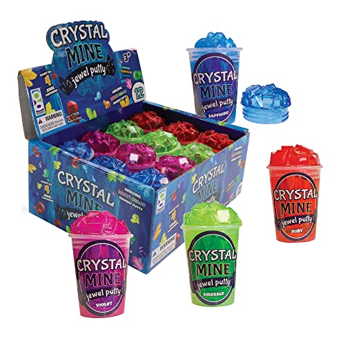 Raymond Geddes Crystal Mine Jewel Putty (Pack of 12)