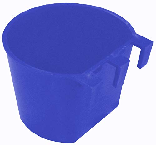 4 Pack of RITE FARM PRODUCTS 8 OZ Pigeon Quail Dove Chicken Rabbit Bird Feeder Water Drinker Cups Wire CAGE