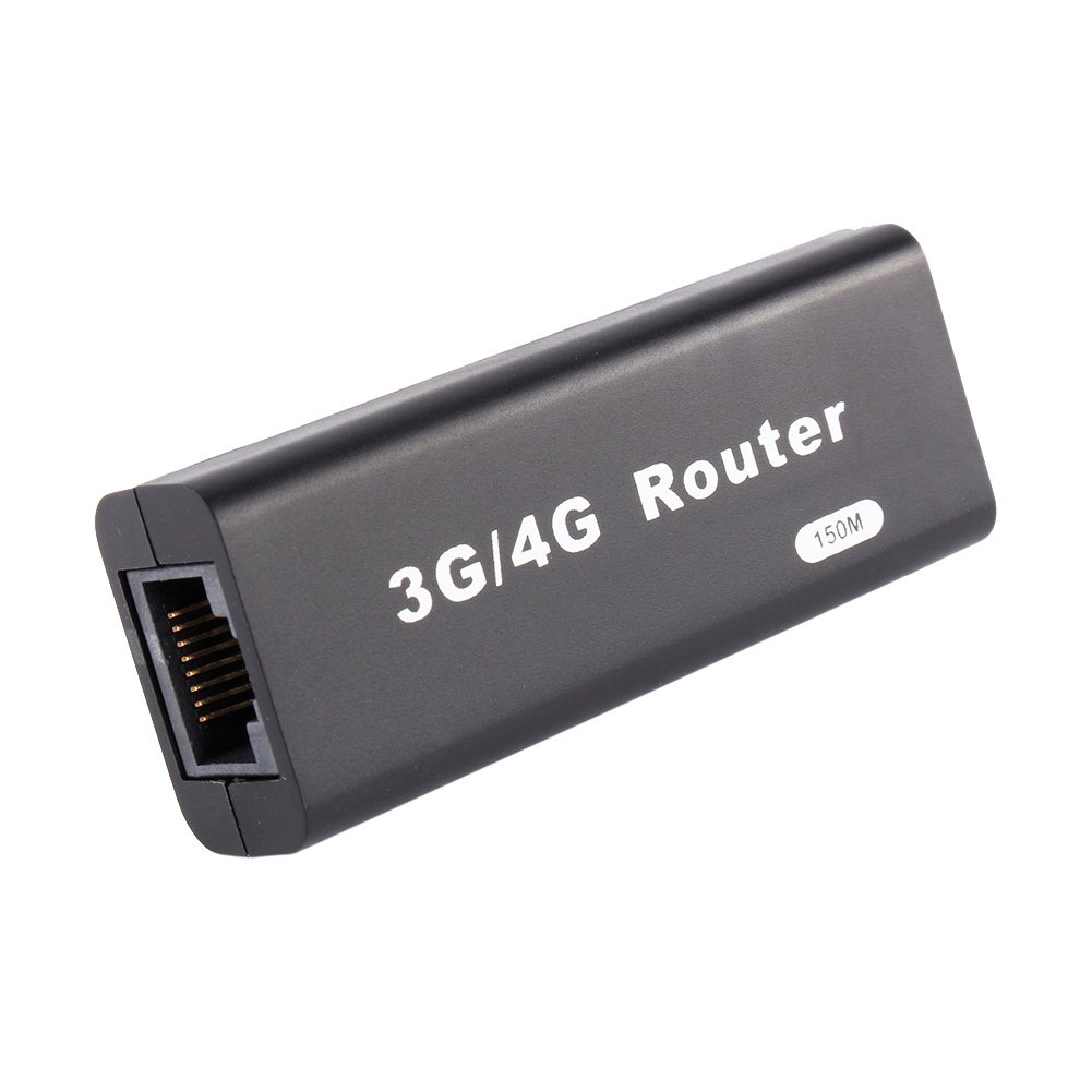 Mobile Hotspot,Portable 3G/4G WLAN Hotspo,Up to150Mbps,Up to 20 Users,RJ45 USB Router Compatible with HSDPA/HSUPA/HSPA+, CDMA EVDO A/B