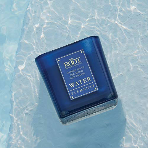 Root Candles Scented Candles Elements Collection Premium Handcrafted 3-Wick Candle, 14.5-Ounce, Water