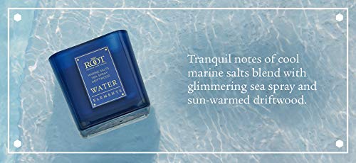 Root Candles Scented Candles Elements Collection Premium Handcrafted 3-Wick Candle, 14.5-Ounce, Water