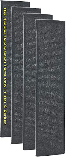 Germ Guardian FLT5250PT True HEPA Genuine Air Purifier Replacement Filter with Guardian Technologies GermGuardian Air Purifier GENUINE Carbon Filter 4-Pack