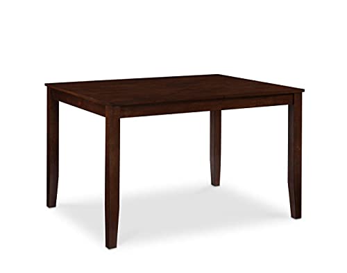 House of Living Art Dining Table – Rectangular Design, Walnut Finish | Mid Century Classic Collection (Table Only)