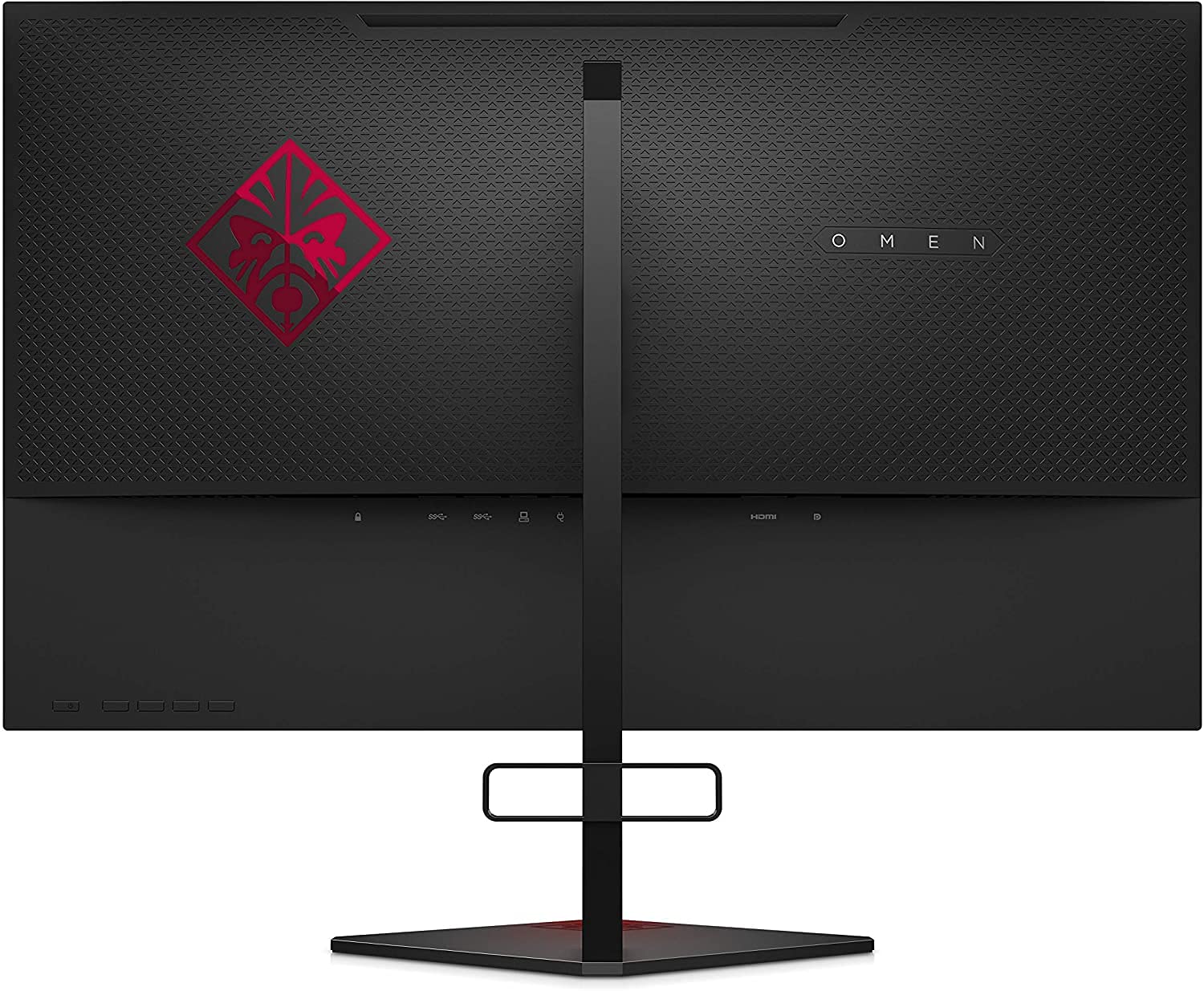 HP New OMEN X 27 240Hz Gaming Monitor, QHD 2560 x 1440p, Black, AMD Radeon FreeSync 2 HDR, HDR, DCI P3 + HDMI Cable