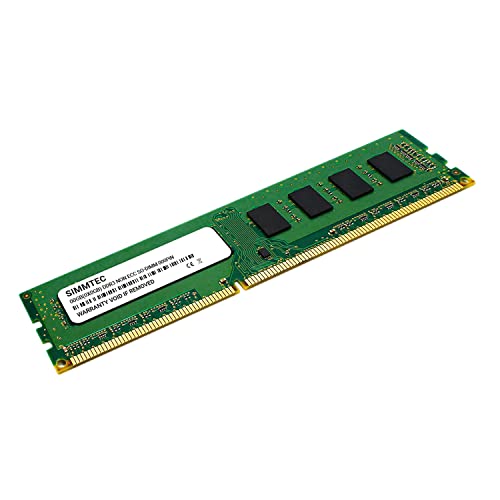 Simmtec RAM 32GB (4x8GB) DDR3 / DDR3L 1600 MHz DIMM PC3L-12800 / PC3-12800 (PC3L-12800U) CL11 2Rx8 1.35V Non-ECC UDIMM 240 Pin - Desktop PC Computer Memory Upgrade Kit