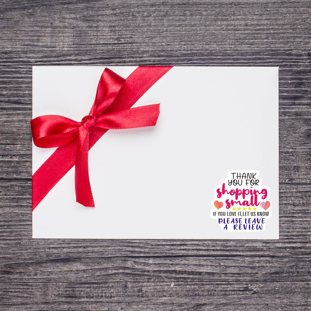 Thank You for Shopping Small Stickers,Thank You Stickers,Handmade Stickers,Small Shop Stickers,Envelopes Stickers for Small Business, Online Retailers,Handmade Goods,500 Labels Per Roll