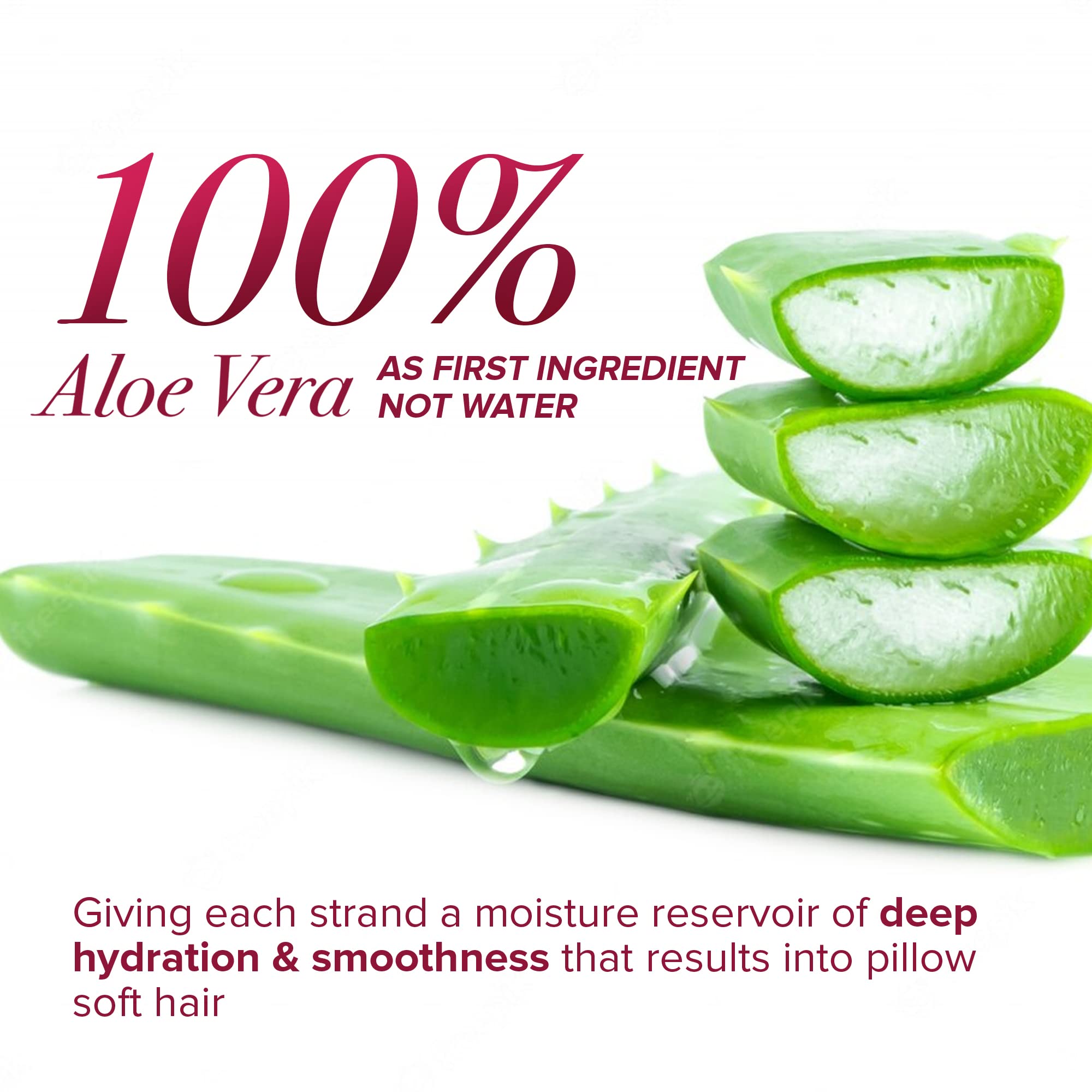 én Love Moisture Crush Conditioner with Coconut Milk & Aloe Vera for Deep Hydration, Smoothness, & Shine - Paraben, Mineral Oil, Sulfates-Free, 12 fl oz