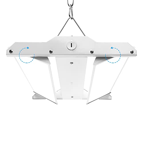 WEINATECH 2FT LED Garage Lights Shop Light LED Dimmable,100W 5000K Daylight Beam Angle Adjustable Linear High Bay Lights,Led Shop Lights for Workshop,Warehouse,Garage,Workbench,Supermarket(1 Pack)