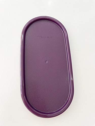 Tupperware Modular Mates Oval Replacement Lids Seal Lid 1616 Dewberry 3.75" x 7.25"