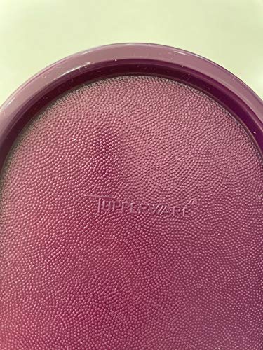 Tupperware Modular Mates Oval Replacement Lids Seal Lid 1616 Dewberry 3.75" x 7.25"