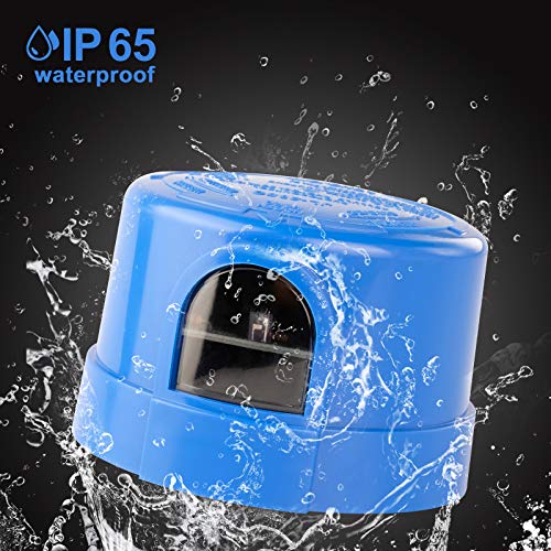 OAYATACO Photocell,Twist Lock Photocell Sensor, for Outdoor Light, Dusk to Dawn Light, Auto On Off Photocell, for Area Light, Street Light, Led Parking Lot Lights