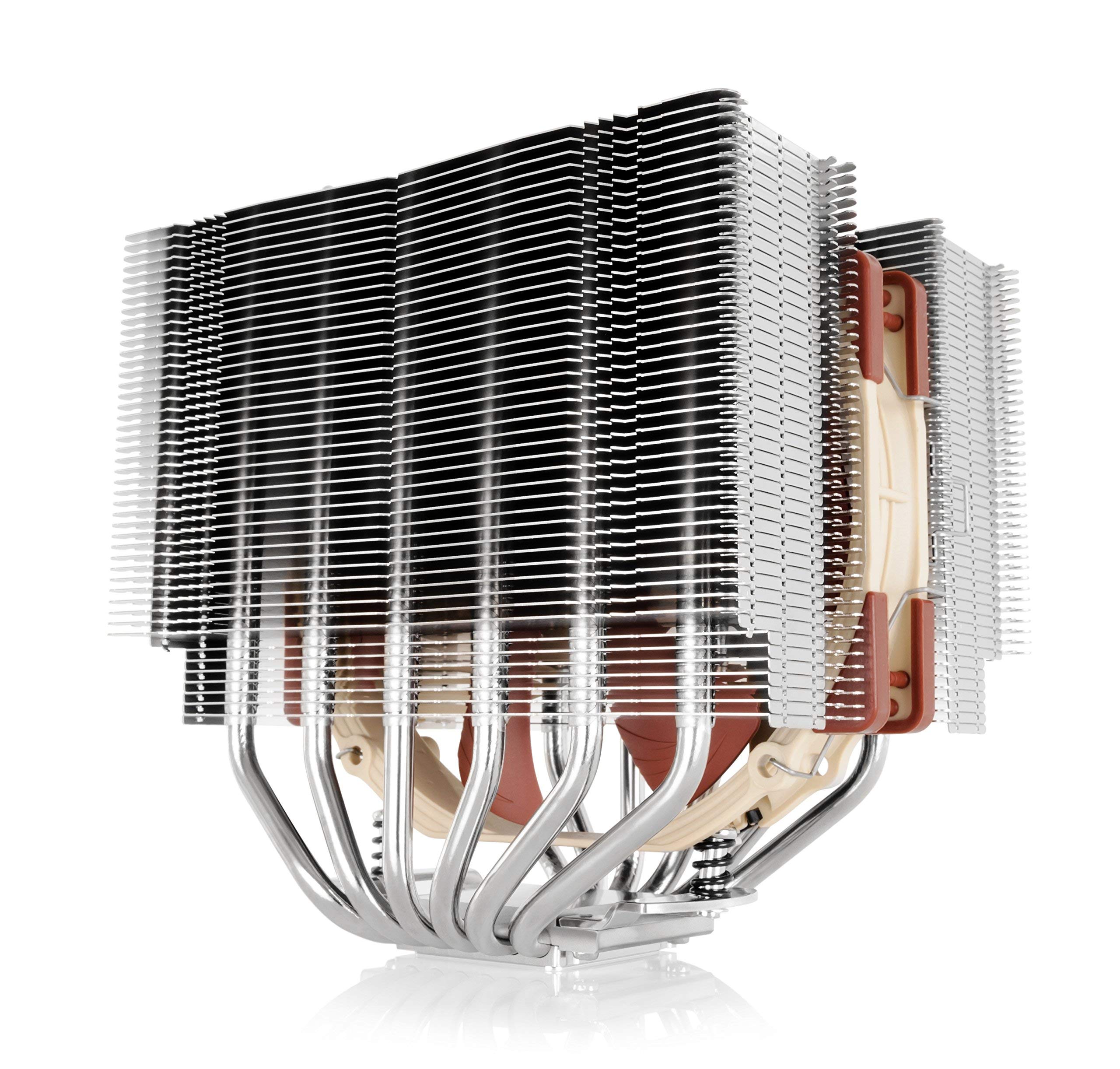 Noctua NH-D15 CPU Cooler with NA-HC4 chromax.White heatsink Covers