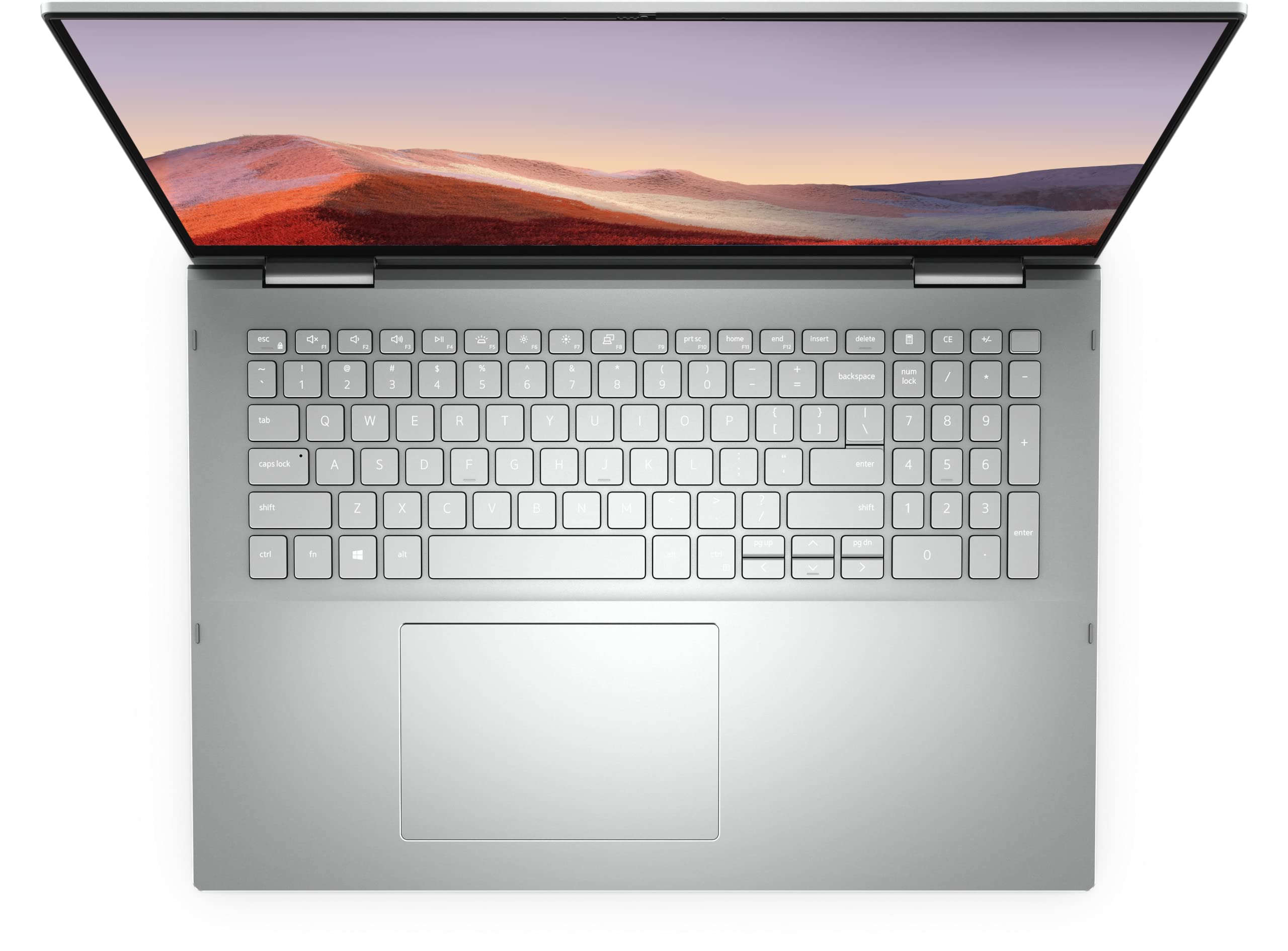 Dell 2021 Inspiron 7000 17 QHD+ Touch Premium 2-in-1 Laptop, Intel Core i7-1165G7, 64GB RAM, 2TB PCIe SSD, GeForce MX350, Webcam, FP Reader, WiFi-6, Thunderbolt 4, Backlit KB, Windows 11