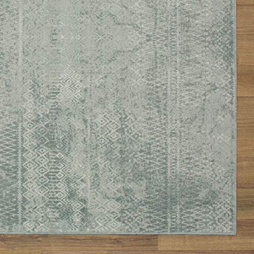 Mohawk Home Prale Neutral Geometric (3' X 5') Scatter Rug