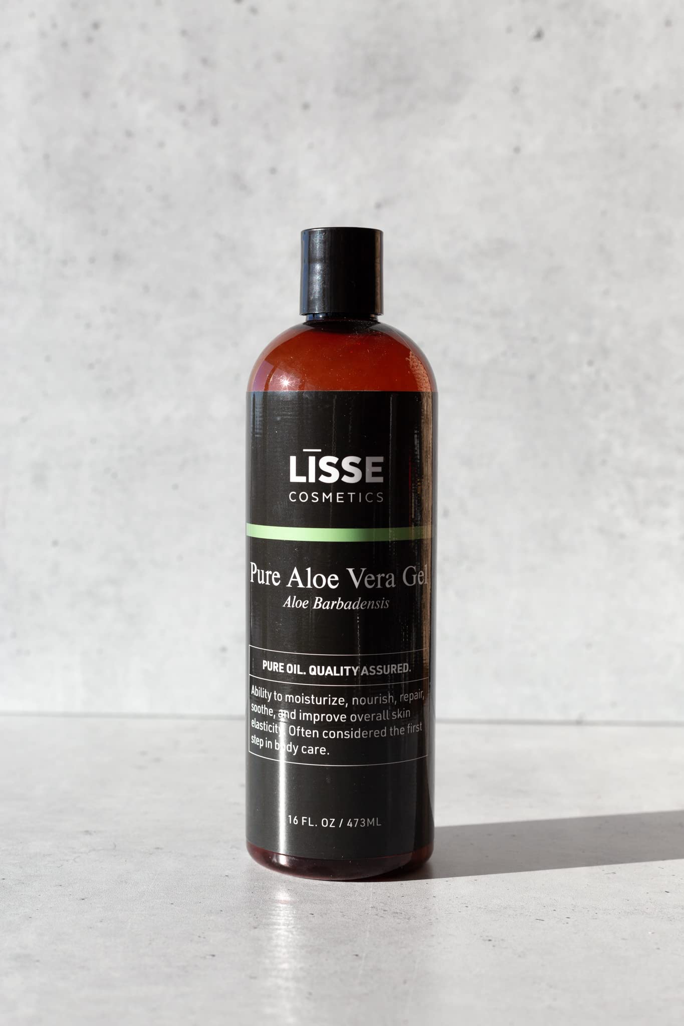 Lisse 100% Pure Aloe Vera Gel Cosmetic/Therapeutic Grade– Batch Tested and Verified – Premium Quality you can Trust 16oz