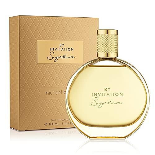 By Invitation Signature from Michael Bublé Fragrances, 3.4 Fl Oz | Women’s Perfume | Bergamot, Jasmine, Vanilla Perfume | Eau de Parfum | Gift for Women | Vegan & Cruelty Free