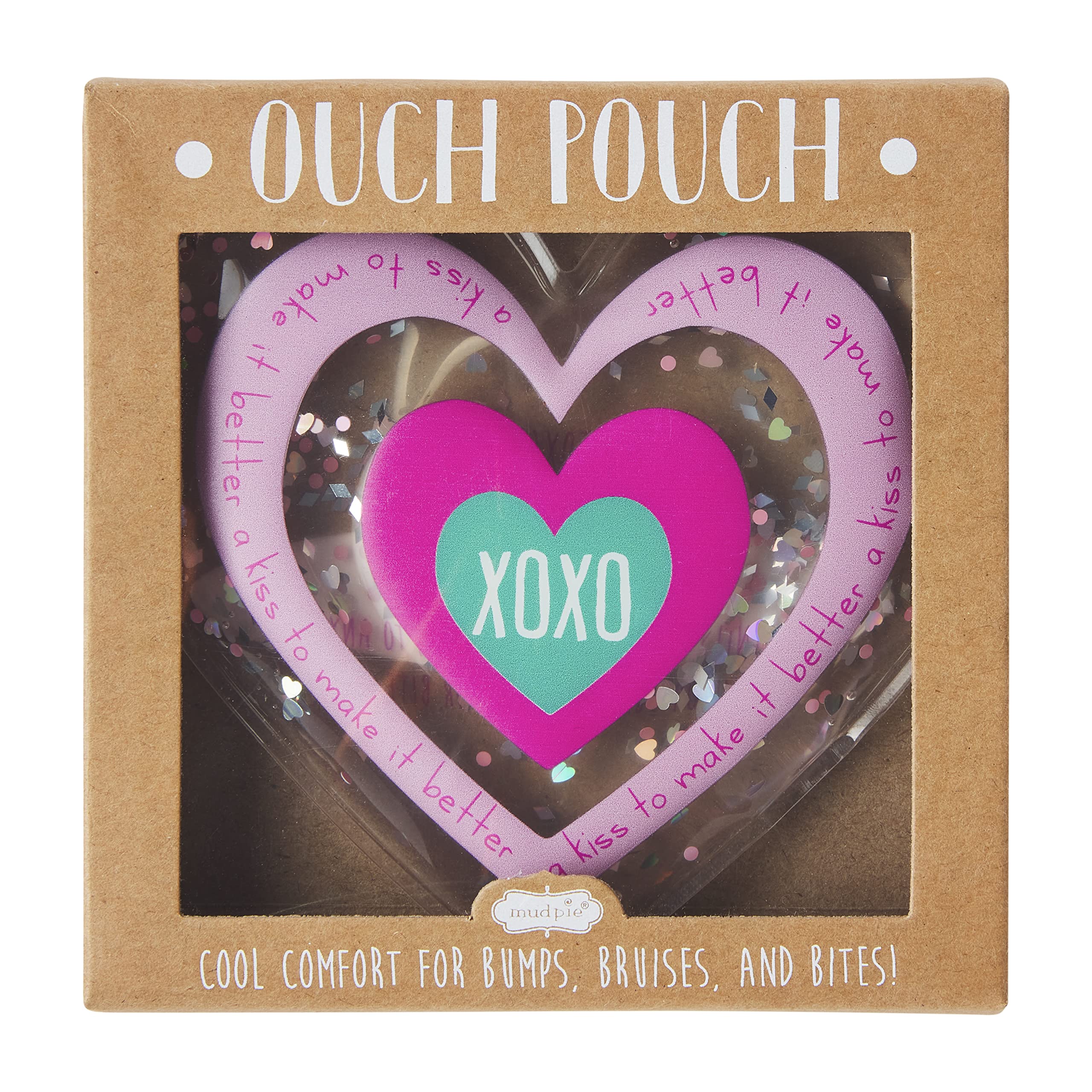 Mud Pie Baby Girls' Accident Ouch Pouch, Heart