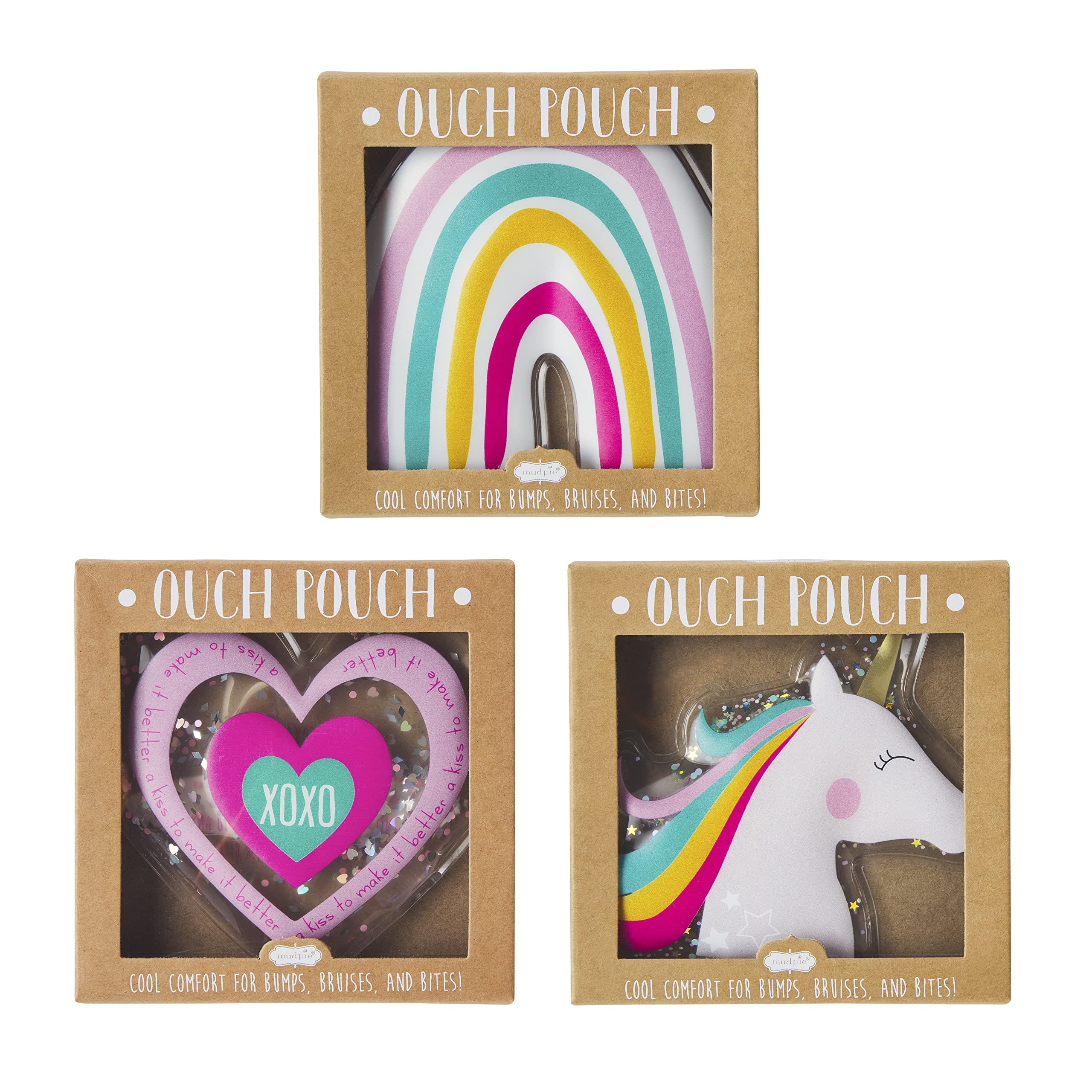 Mud Pie Baby Girls' Accident Ouch Pouch, Heart