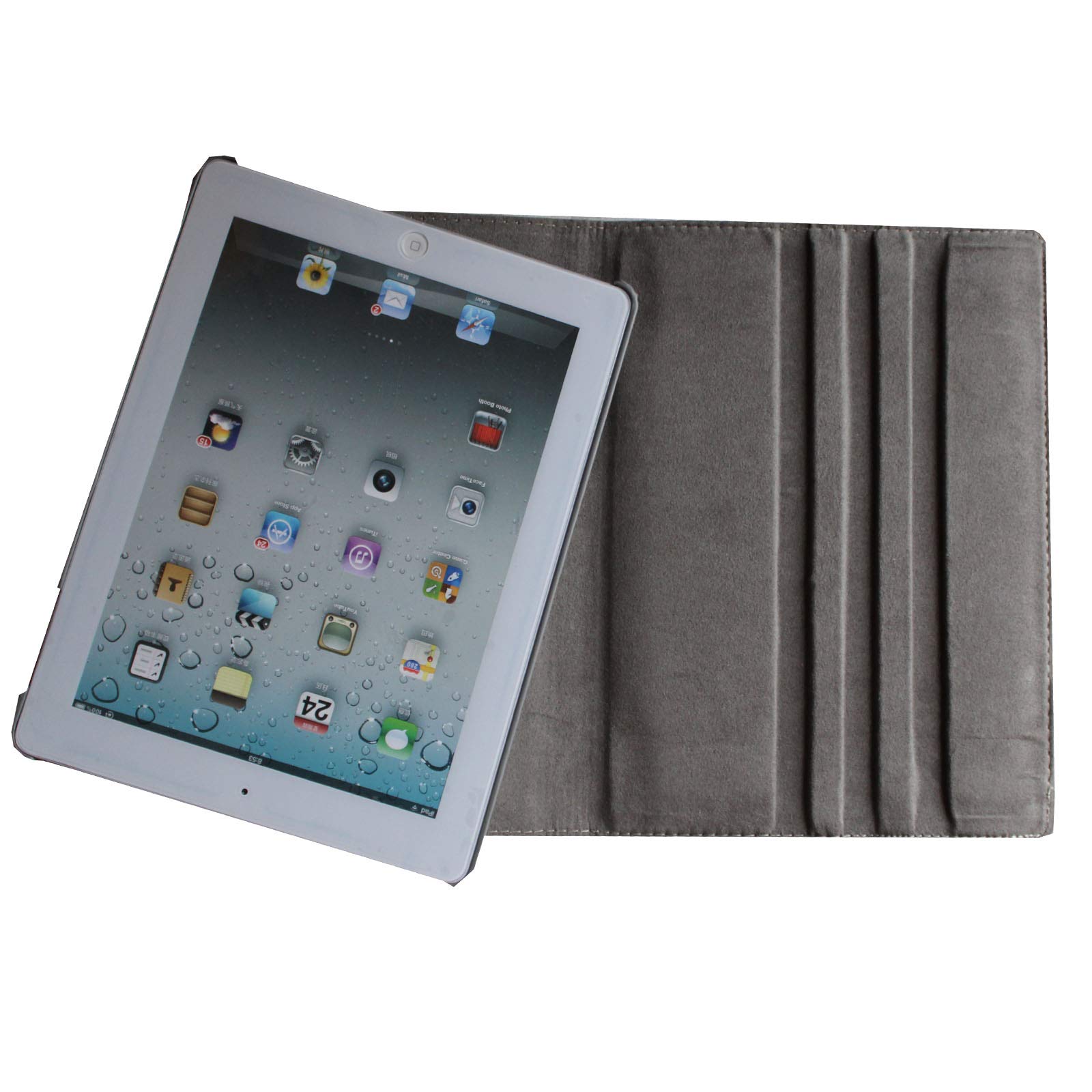 JYtrend Case for iPad 10.2 inch, for iPad 9th 8th 7th Generation, Rotating Stand Smart Magnetic Auto Wake Up/Sleep Cover for A2602 A2603 A2604 A2605 MK2L3LL/A MK2P3LL/A MK673LL/A (Heart Flower)